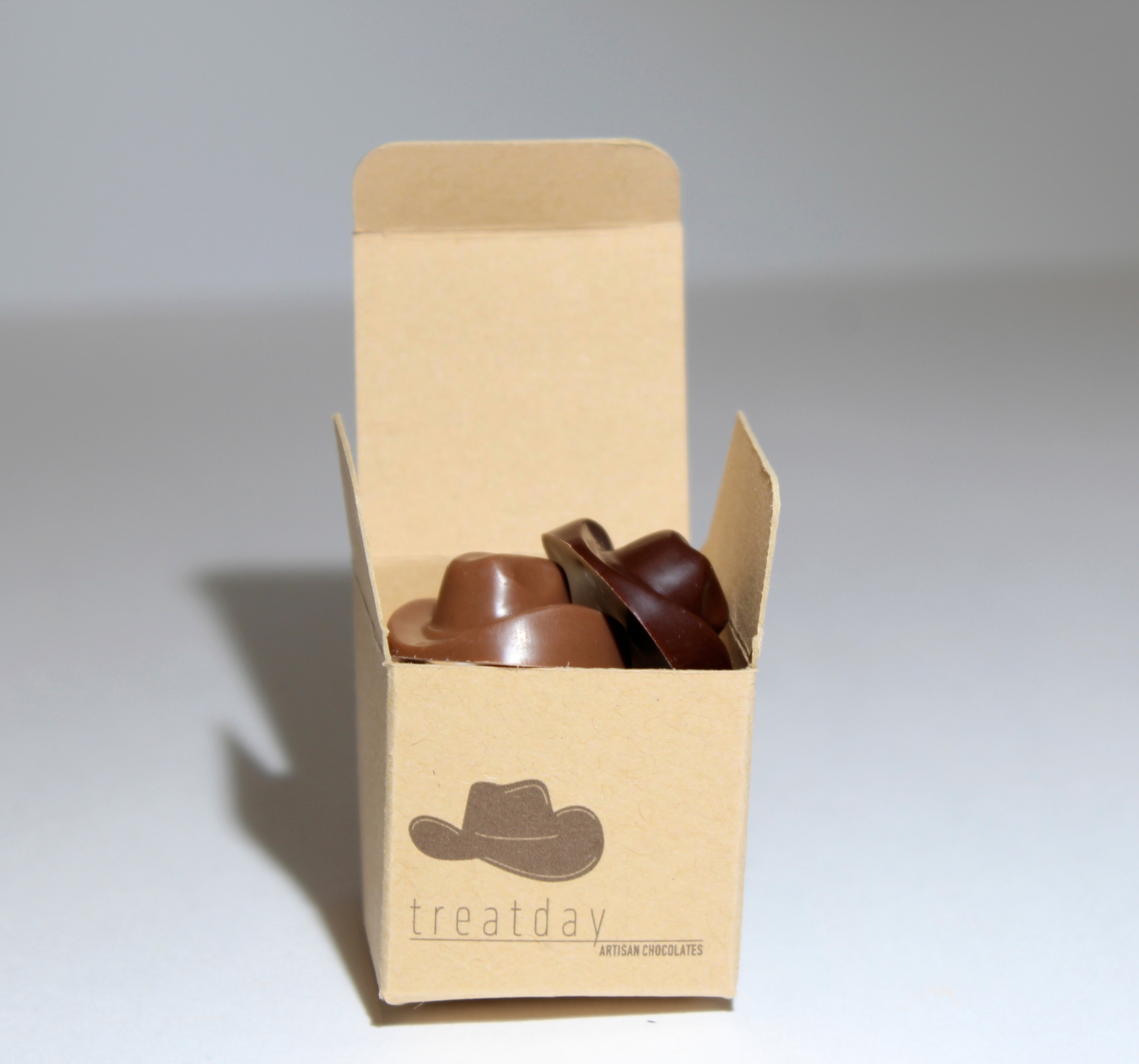 Artisan Chocolate Hats | Mini Chocolate Hat Box – treatday